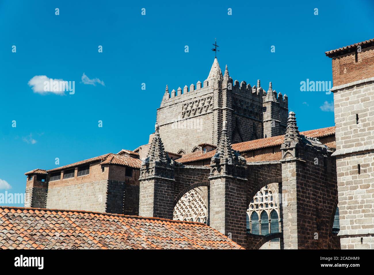 Avila castle inside view hi-res stock photography and images - Alamy