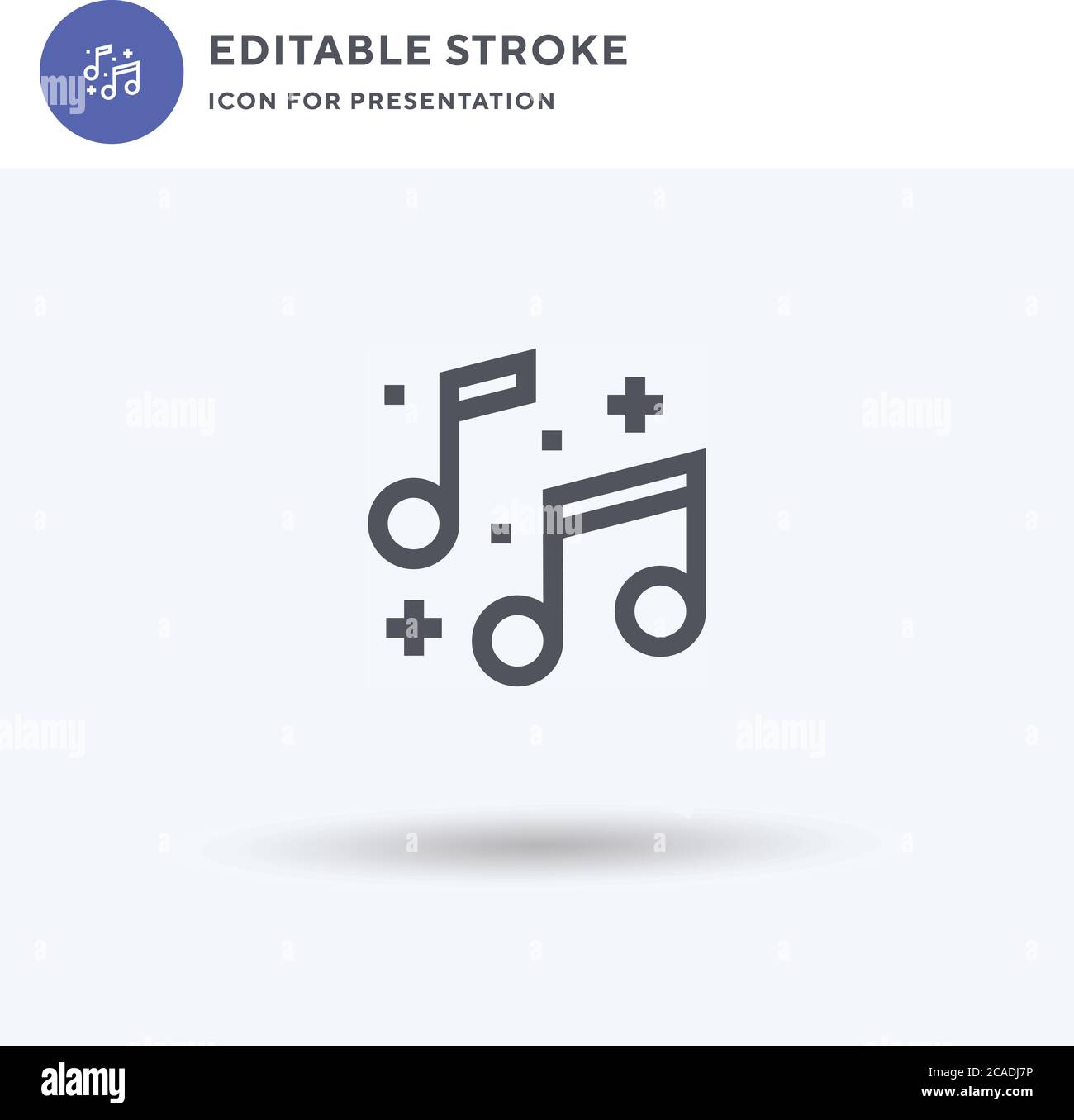 Notes icon vector, filled flat sign, solid pictogram isolated on white ...