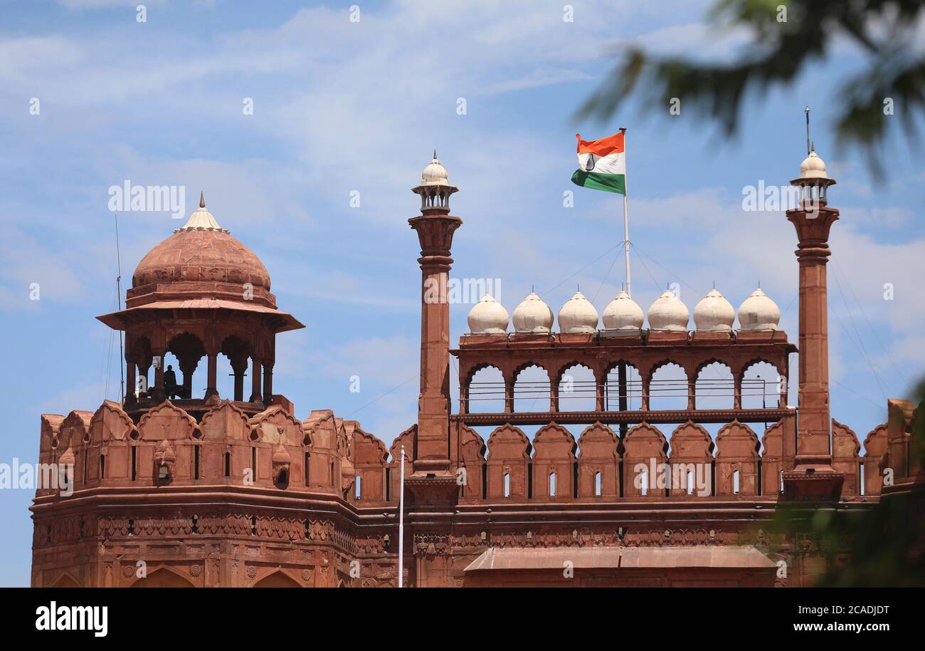 Independence day india red fort hi-res stock photography and images - Alamy