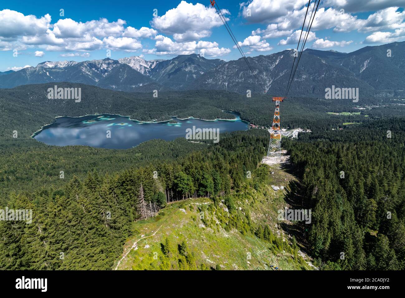 Zugspitze cable car hi-res stock photography and images - Alamy