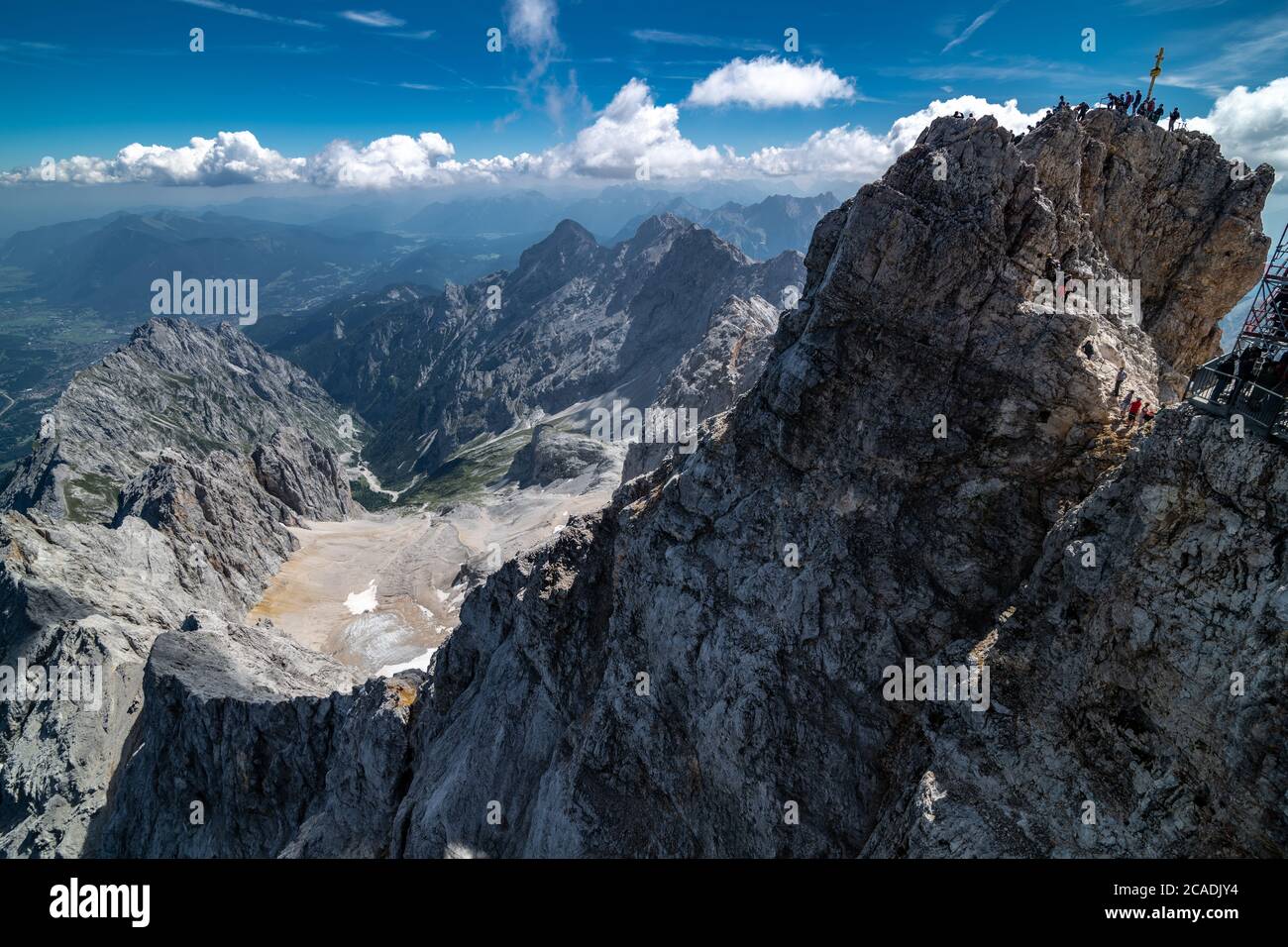 Trekking to zugspitze hi-res stock photography and images - Alamy