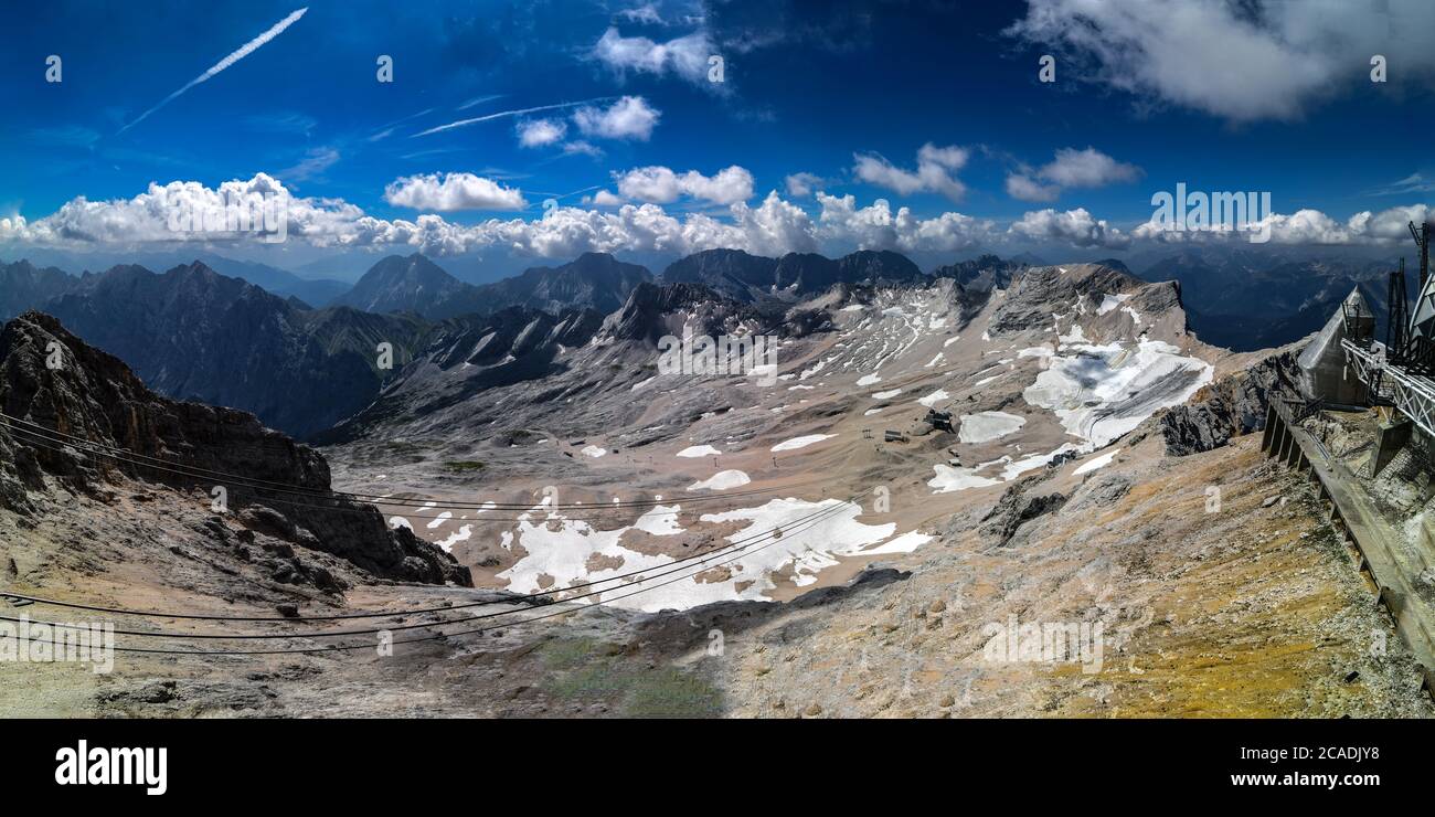 Summit of the zugspitze hi-res stock photography and images - Alamy