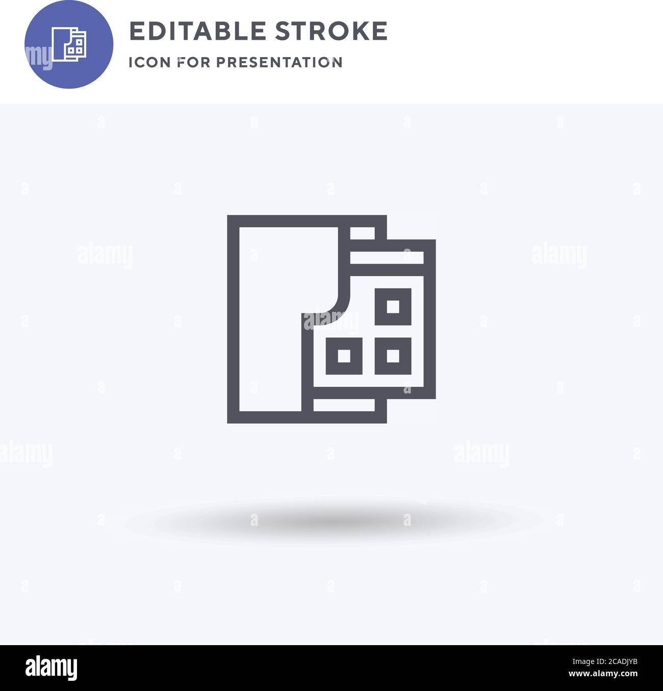 Program icon vector, filled flat sign, solid pictogram isolated on ...