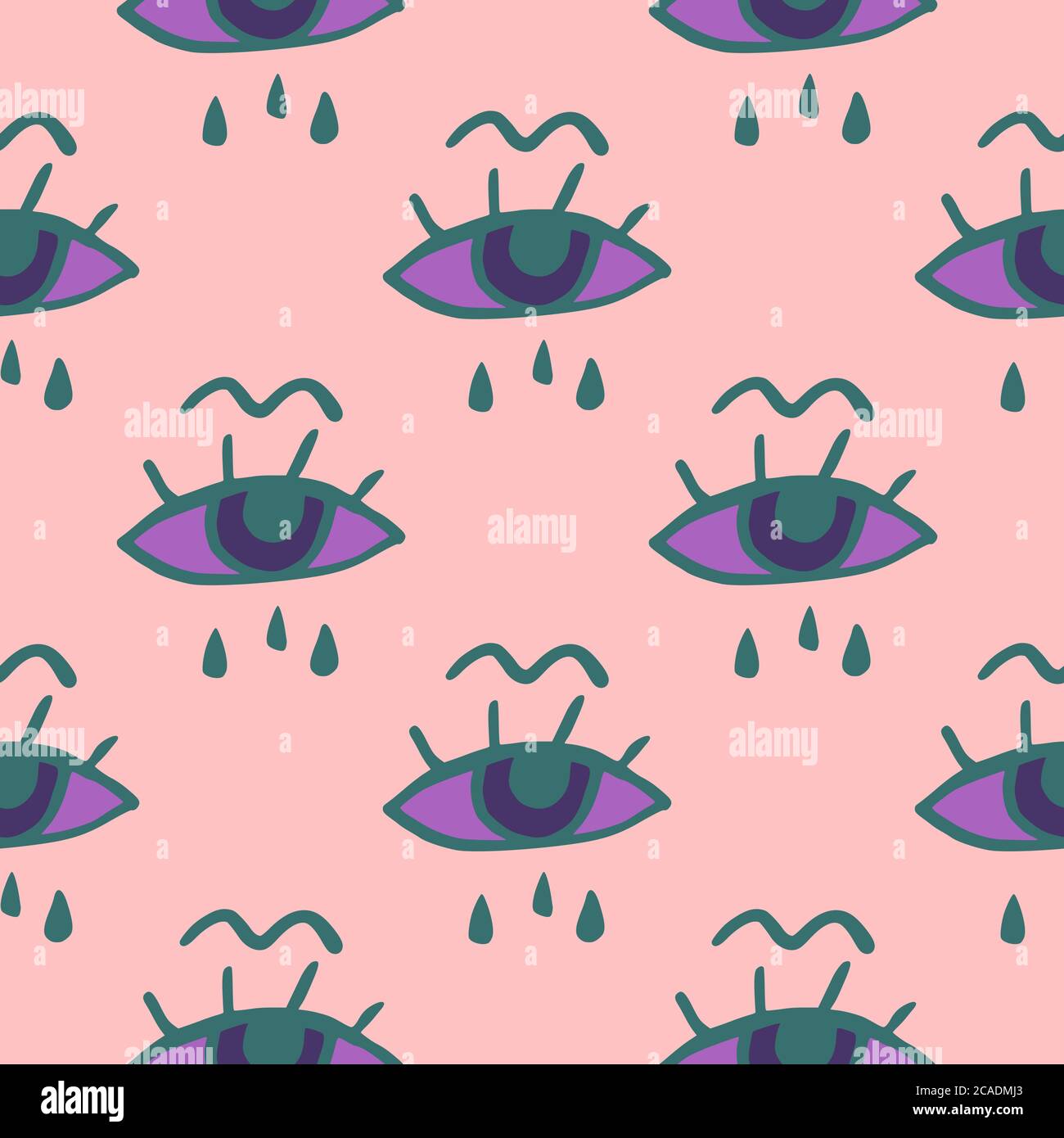 Light Pink Eye Stock Vector Images - Alamy