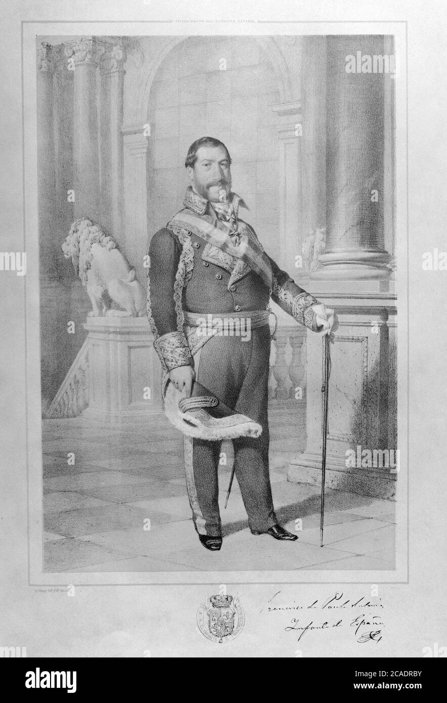 DON FRANCISCO DE PAULA ANTONIO - INFANTE DE ESPAÑA - 1794/1865. Infante ...