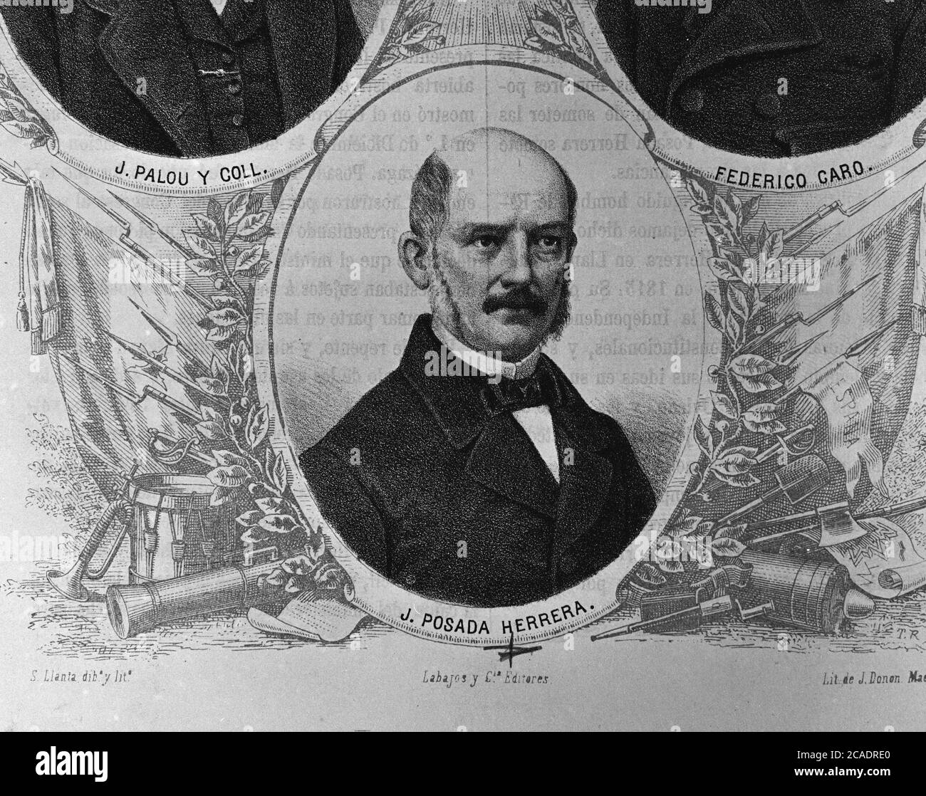 JOSE POSADA HERRERA 1815/1885- POLITICO SIGLO XIX- PRESIDENTE DE ...