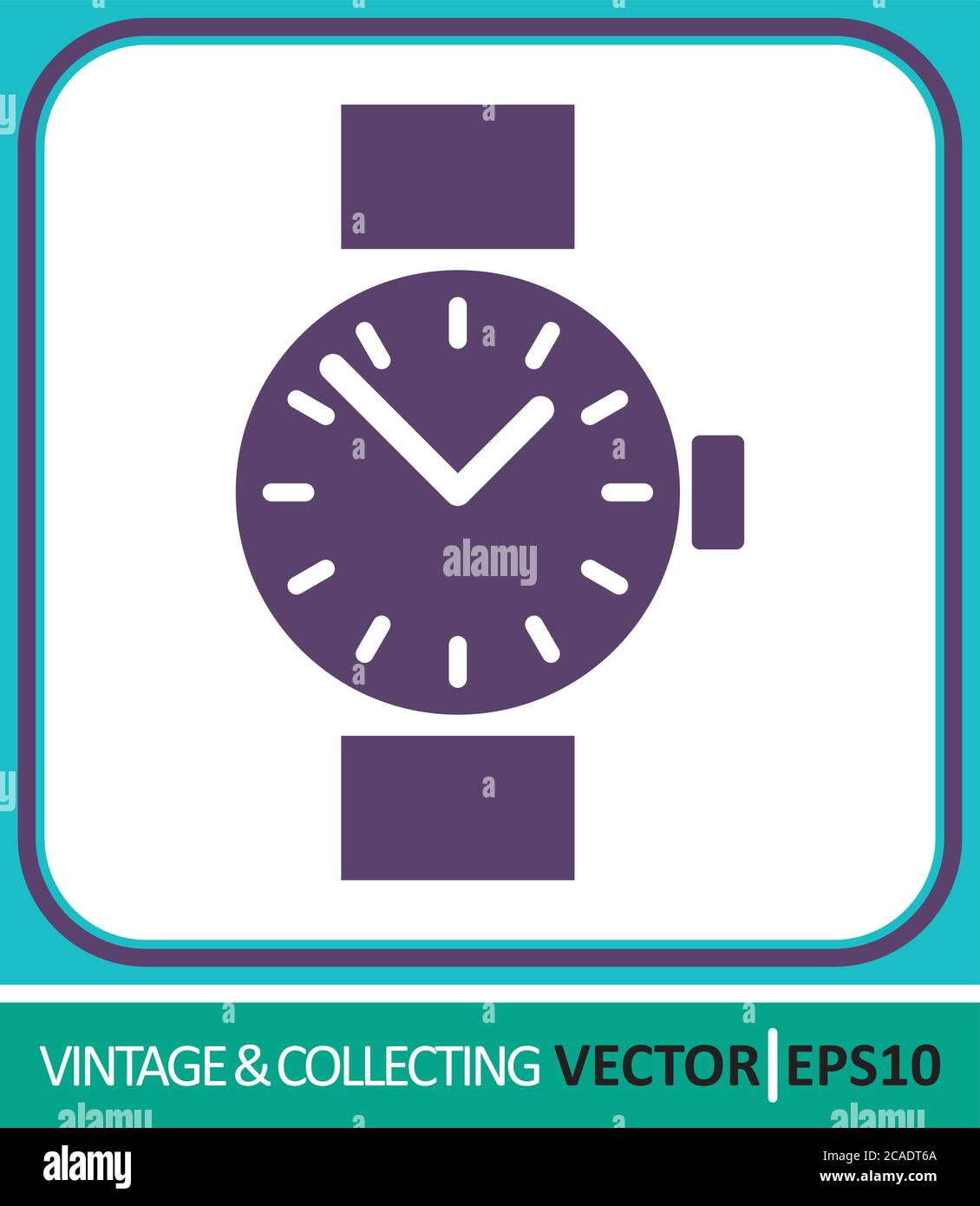 wrist watch. Vector Icon. Simple vector illustration for graphic and ...