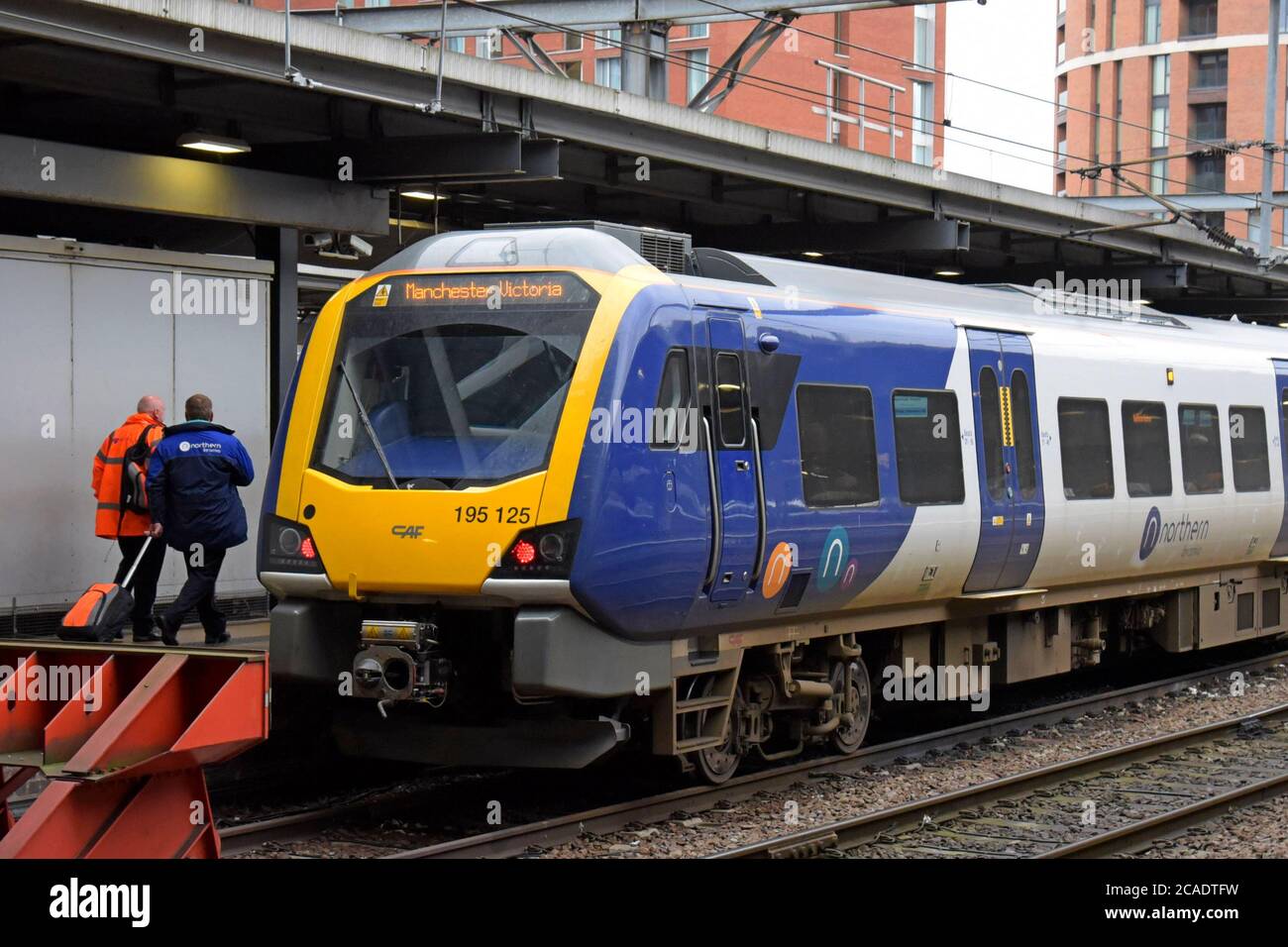 A New Northern Trains CAF Civity Class 195 Diesel Multiple Unit train ...