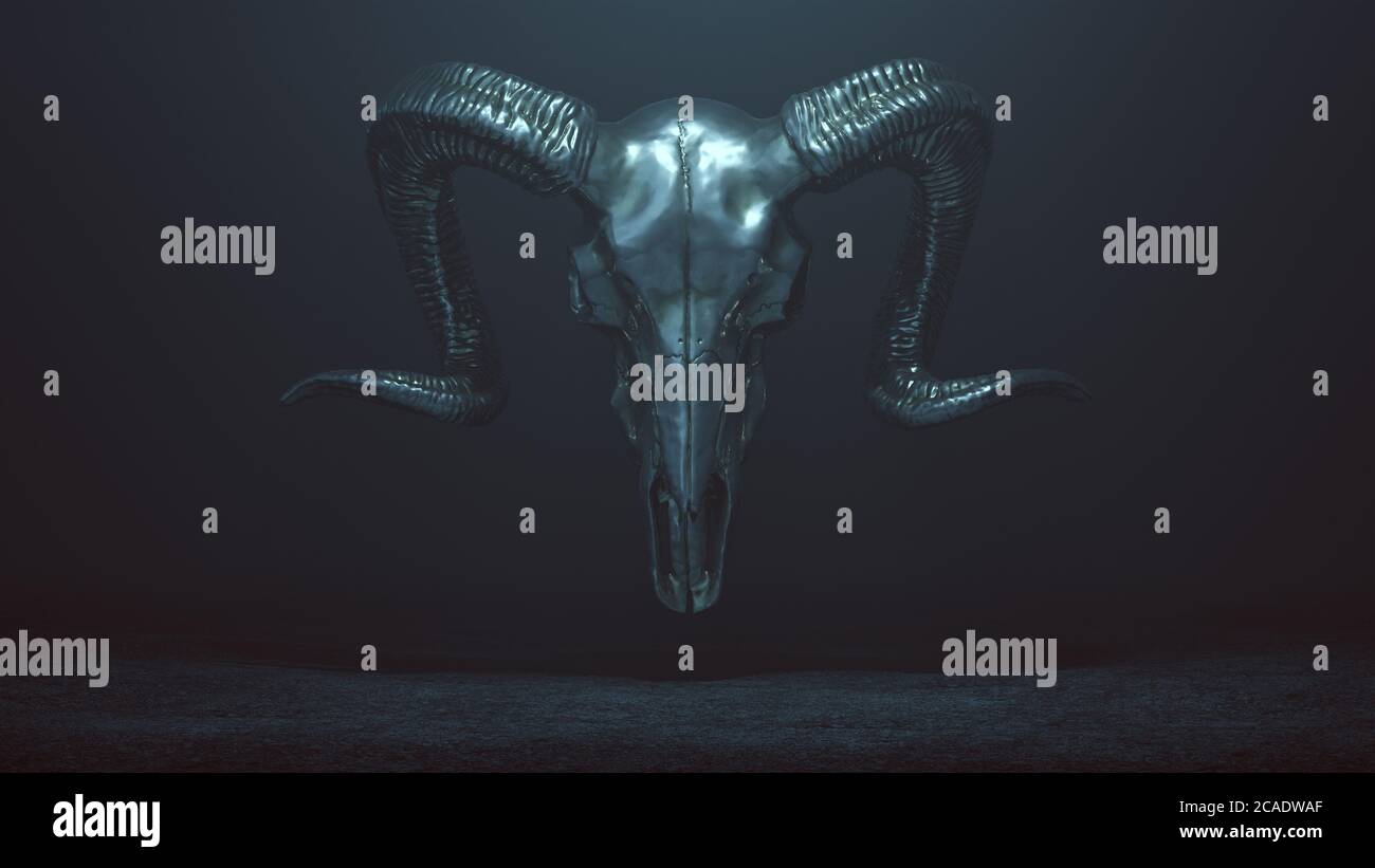 Sinister skull hi-res stock photography and images - Alamy