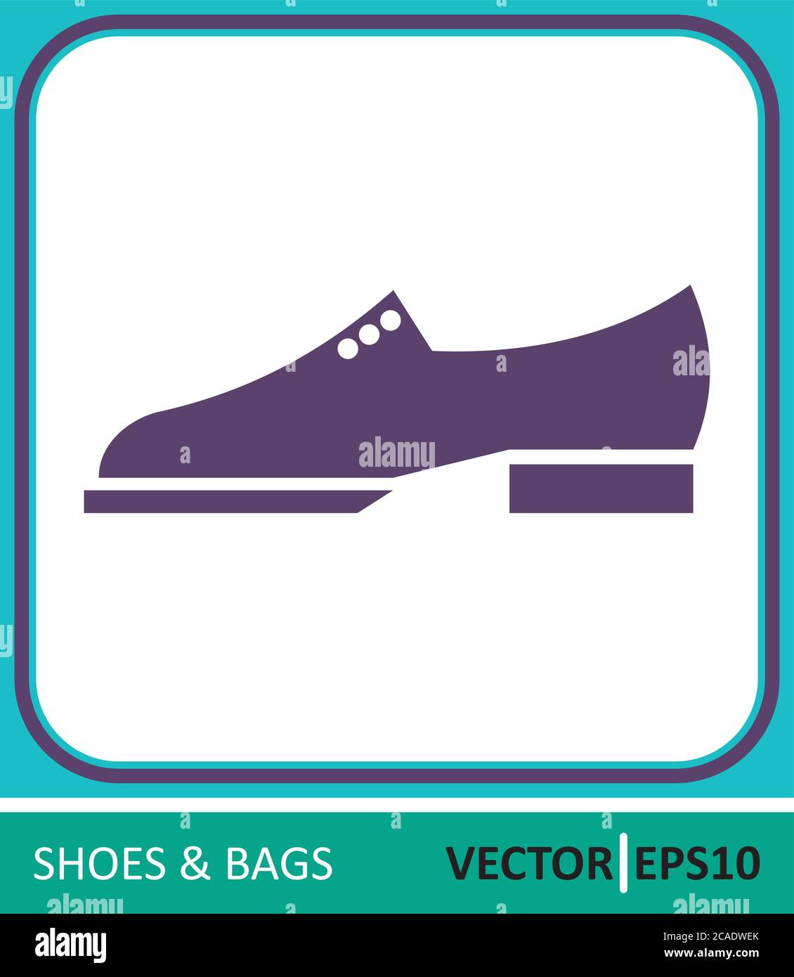 Shoes, Shoe symbol. Vector Icon. Simple vector illustration for graphic ...