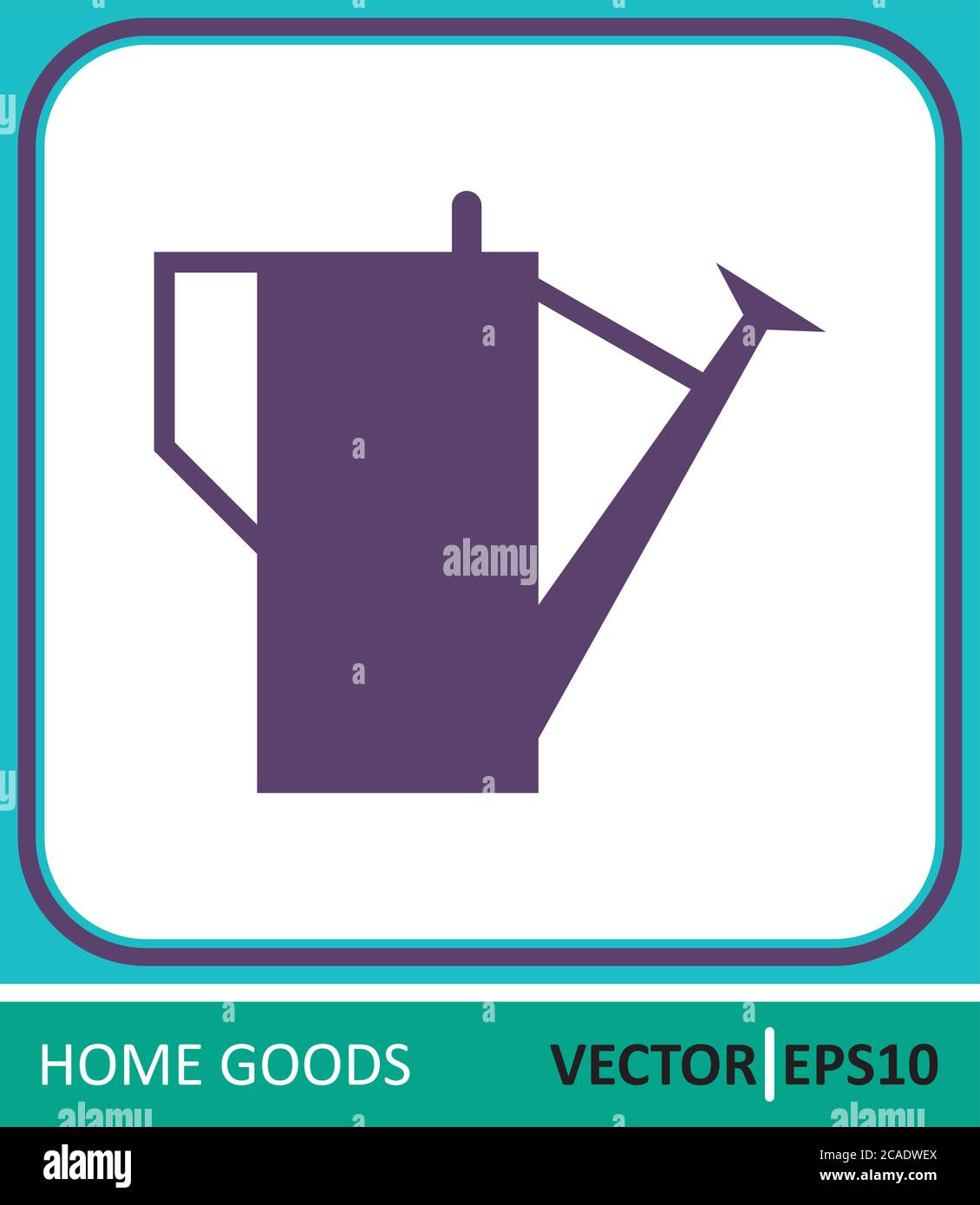 Watering can. Vector Icon. Simple vector illustration for graphic and ...