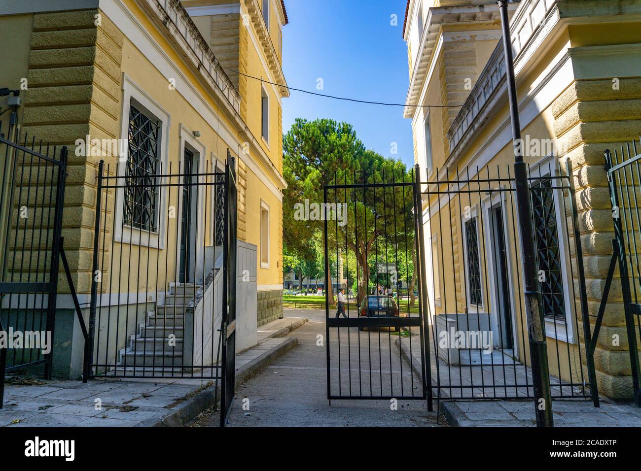 Athens court house complex in Evelpidon area, Field of Ares, Athens ...