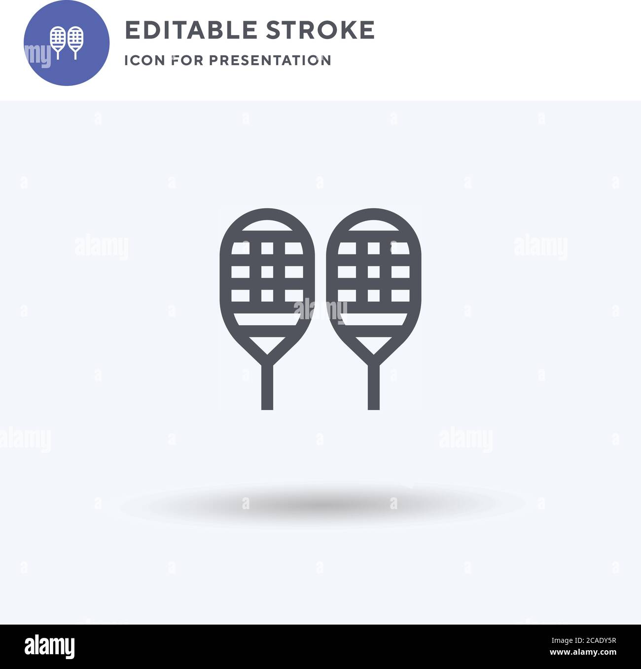 Snowshoes icon vector, filled flat sign, solid pictogram isolated on ...