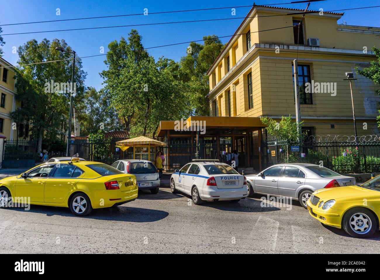 Athens court house complex in Evelpidon area, Field of Ares, Athens ...