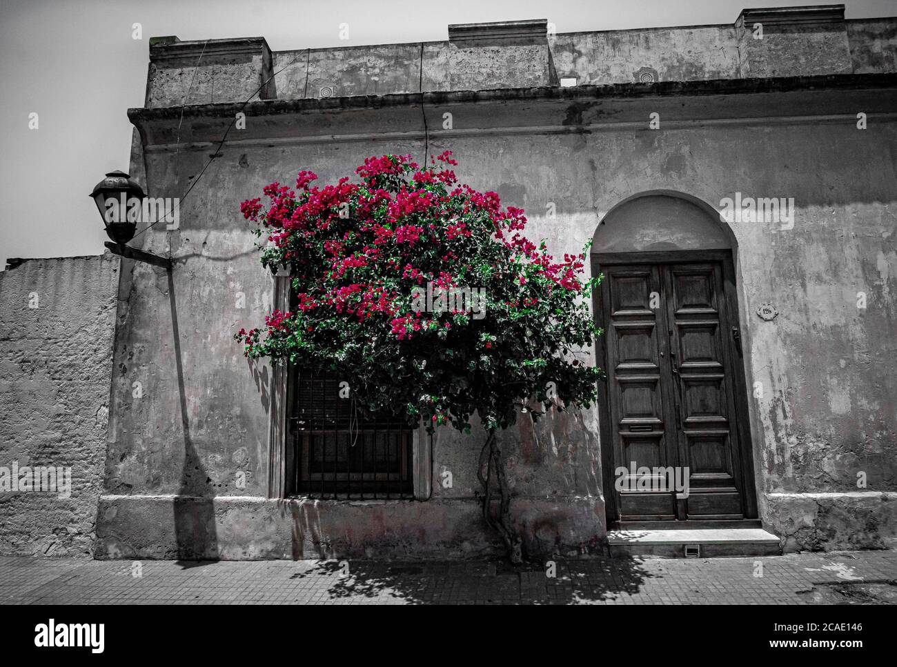 Outside of cafe in Brazil Stock Photo - Alamy