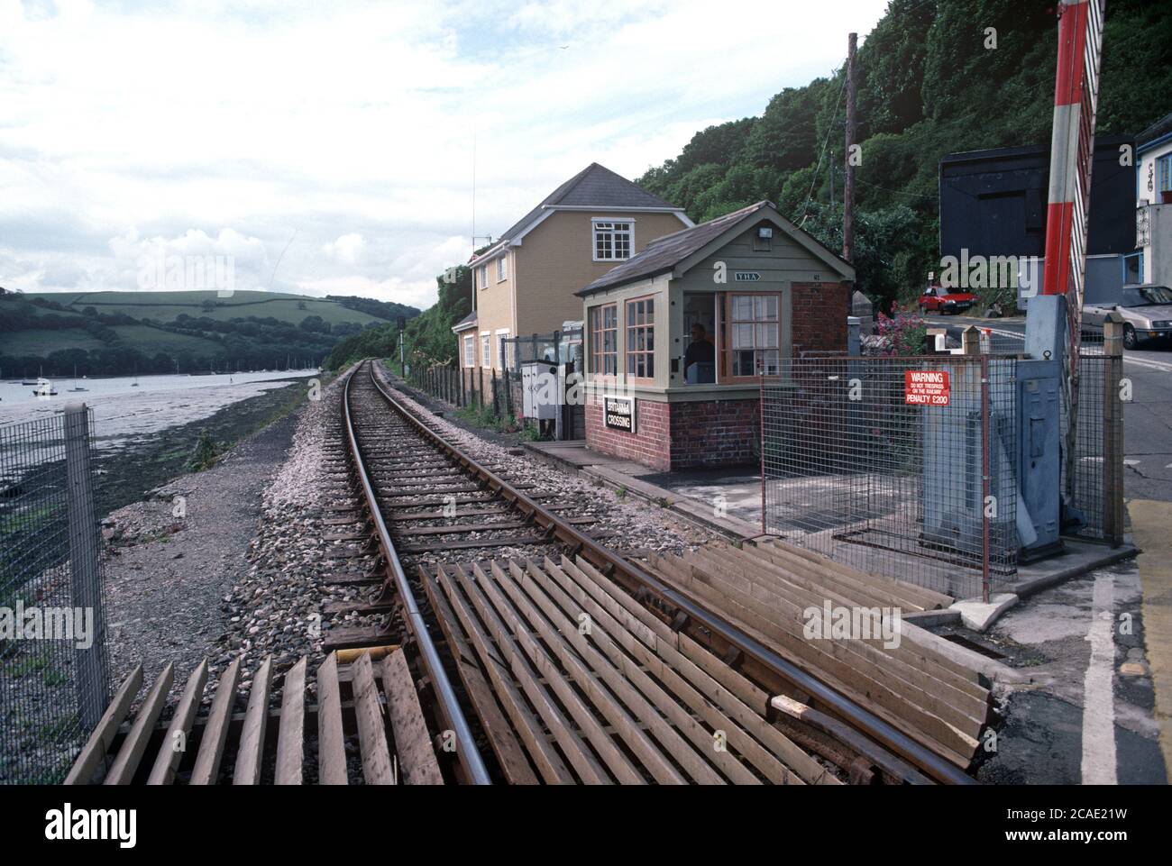 Britannia Halt on the Heritage Dartmouth Steam Railway, Devon, England ...
