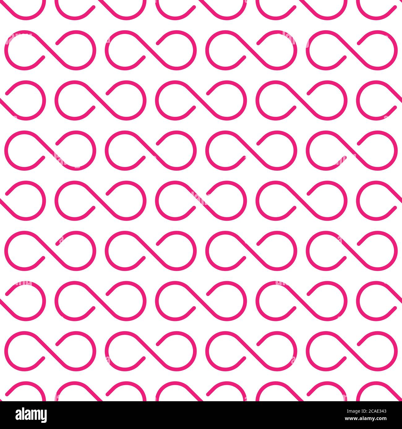 Infinity pattern. Geometric seamless pattern. Wavy geometric texture ...