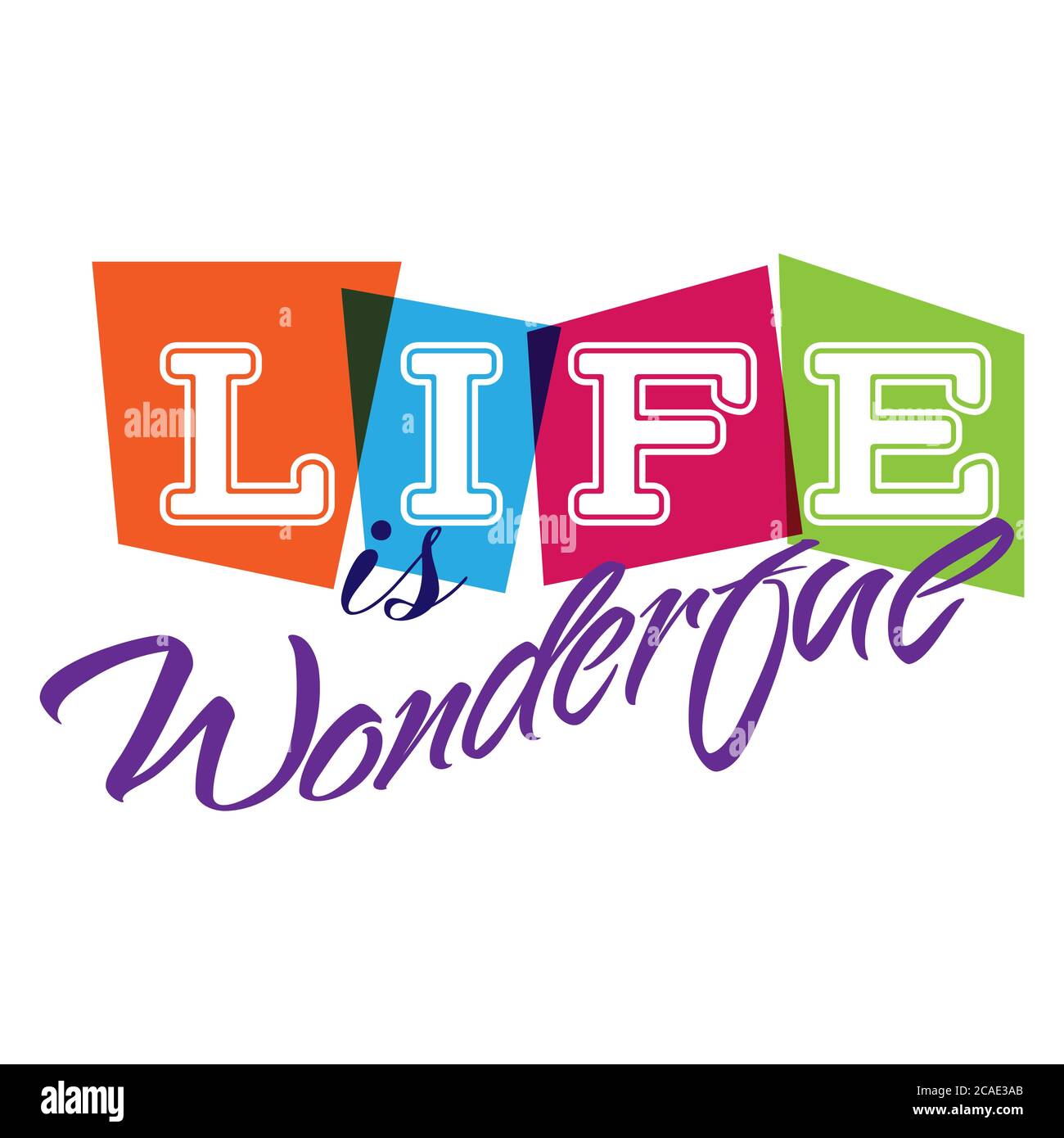 You are so wonderful slogan hi-res stock photography and images - Alamy