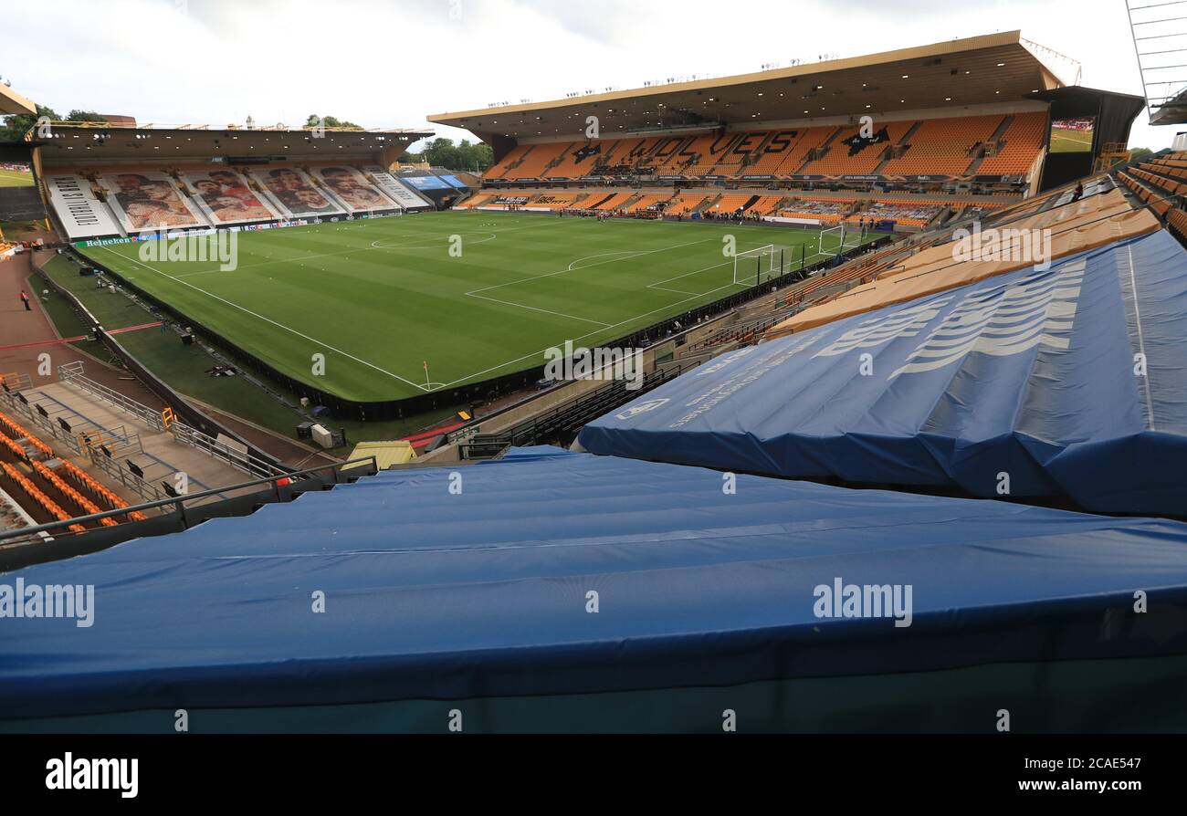 A general view of Molineux Stadium, Wolverhampton. Thursday August 6 ...