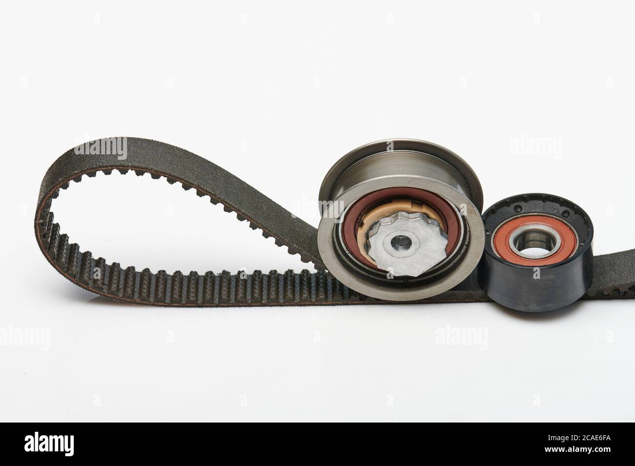 New car parts for service isolated on white studio background Stock ...