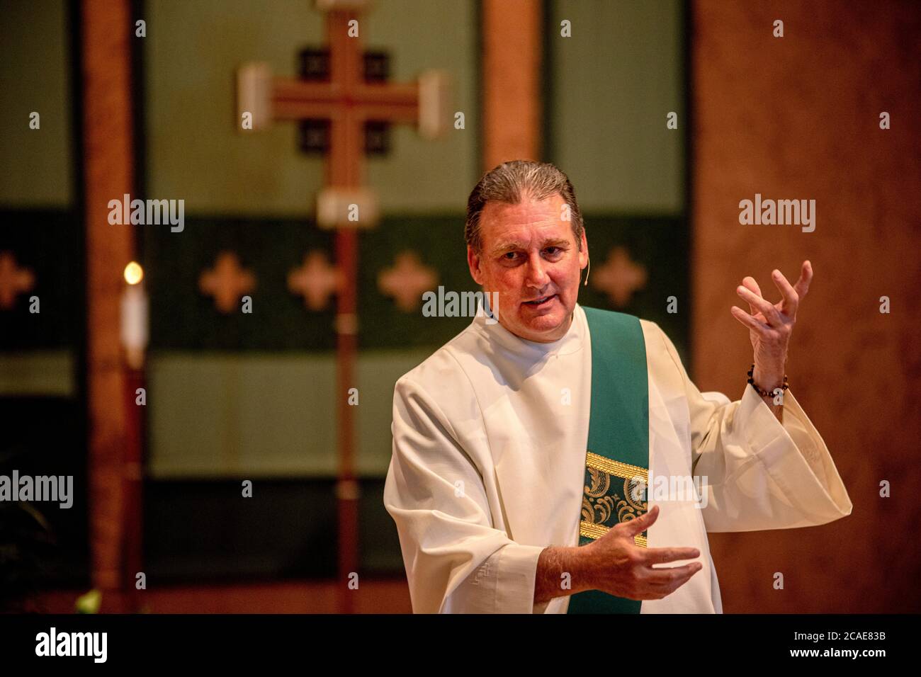 Sermon pulpit hi-res stock photography and images - Alamy