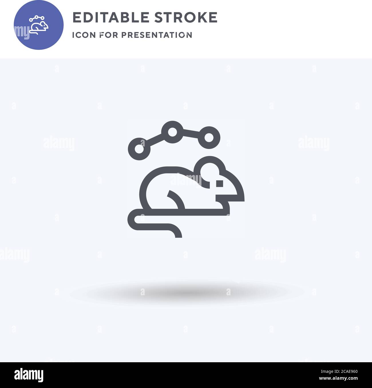 Animal Test icon vector, filled flat sign, solid pictogram isolated on ...