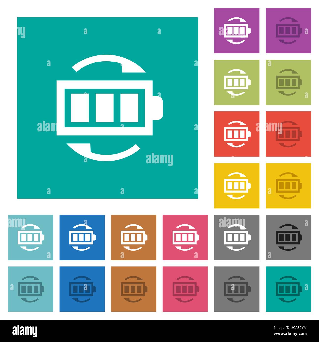 Rechargeable battery icon symbols hi-res stock photography and images ...