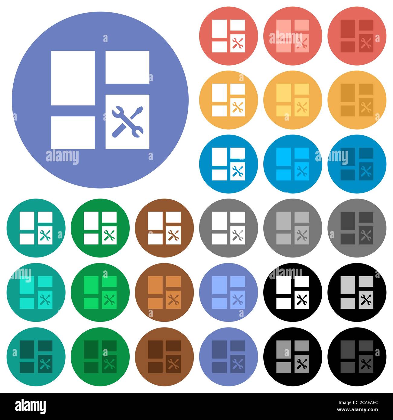 Various panels Stock Vector Images - Alamy