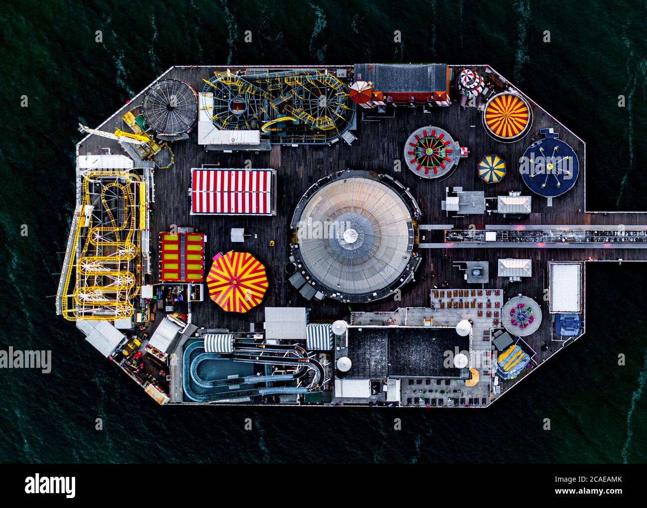 Brighton pier roller coaster hi-res stock photography and images - Alamy