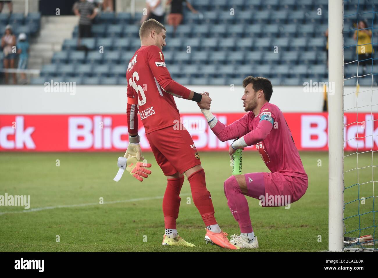 08/06/2020, Lucerne, Swissporarena, Soccer Cup 1/4 Final: FC Luzern ...