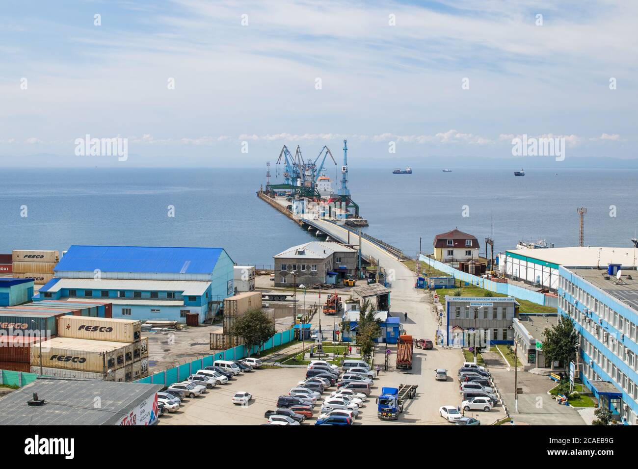 Korsakov Port Sakhalin Russia High Resolution Stock Photography and ...