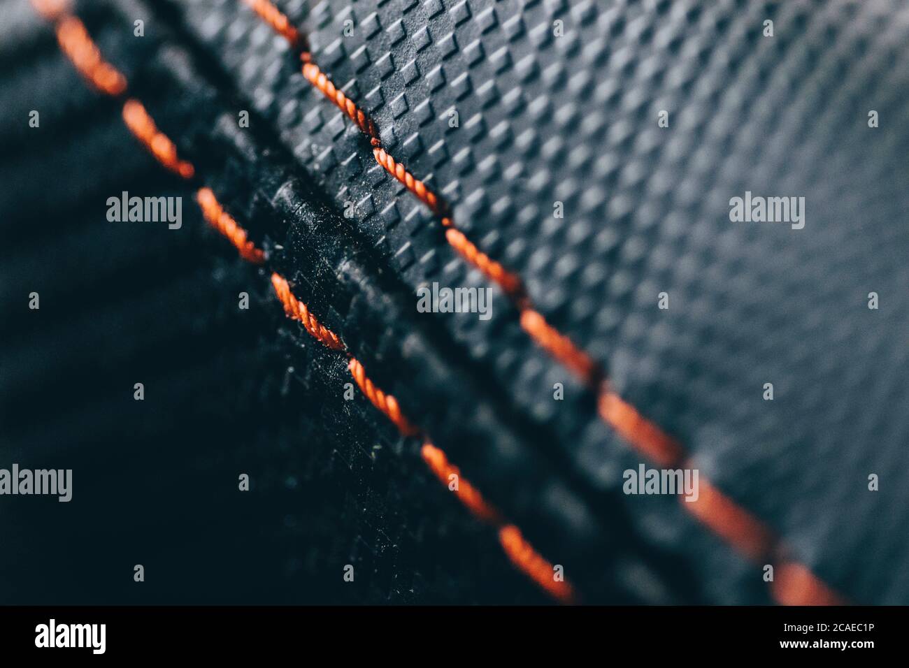 vehicle sheet cover seam pattern texture macro photograph Stock Photo ...