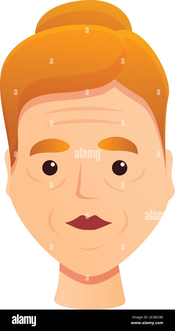 Woman problem wrinkles icon. Cartoon of woman problem wrinkles vector ...