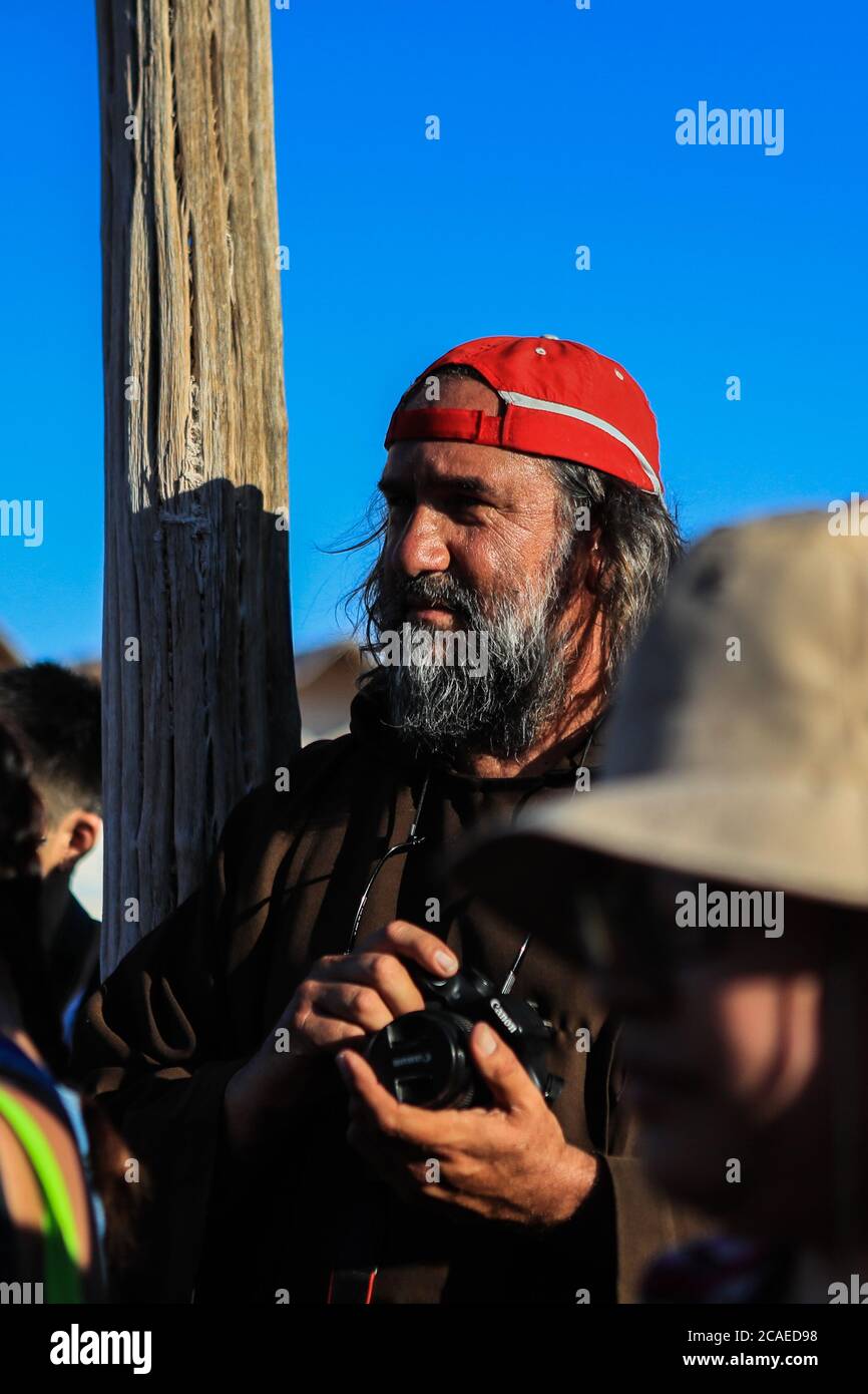 Celebration of the new year Seri in the indigenous community Punta ...
