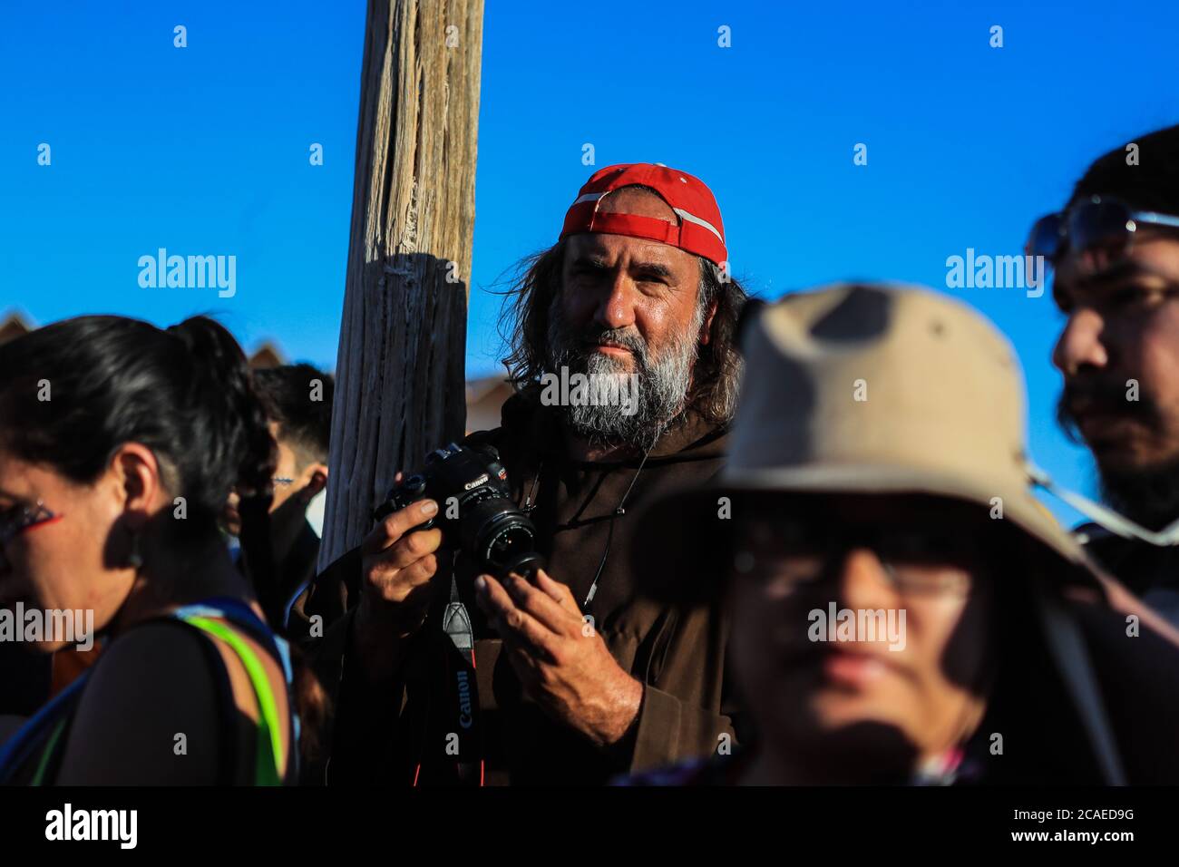 Celebration of the new year Seri in the indigenous community Punta ...