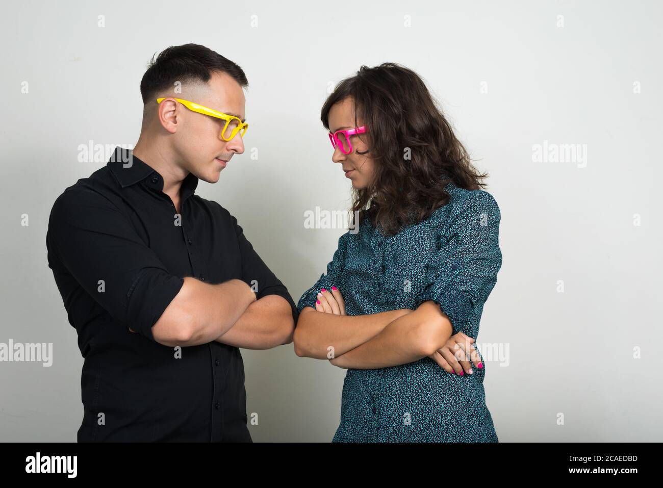 Portrait of couple together and in love Stock Photo - Alamy