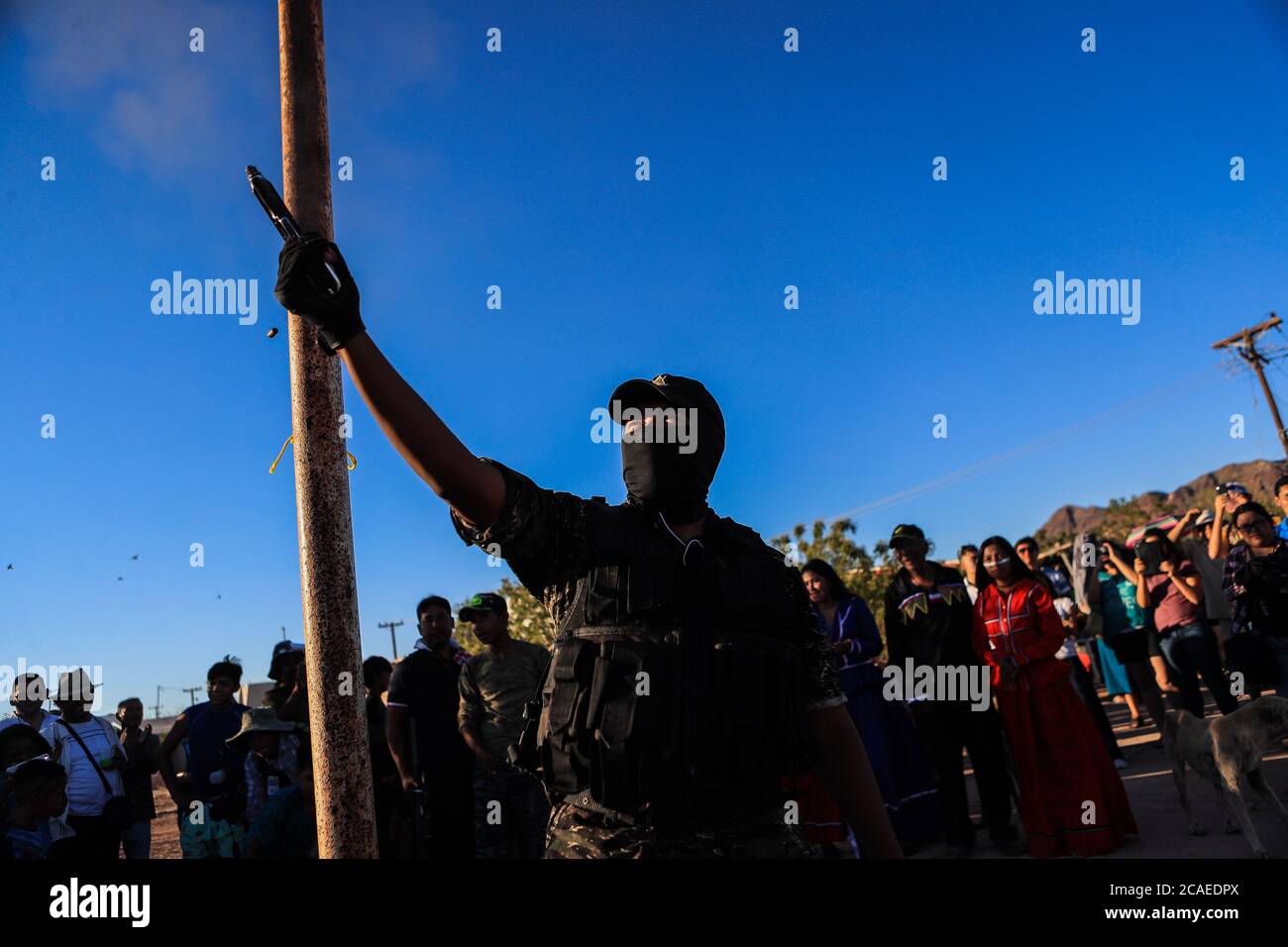 Eleazar Barnet of the traditional Seri guard or self defense realiaz ...