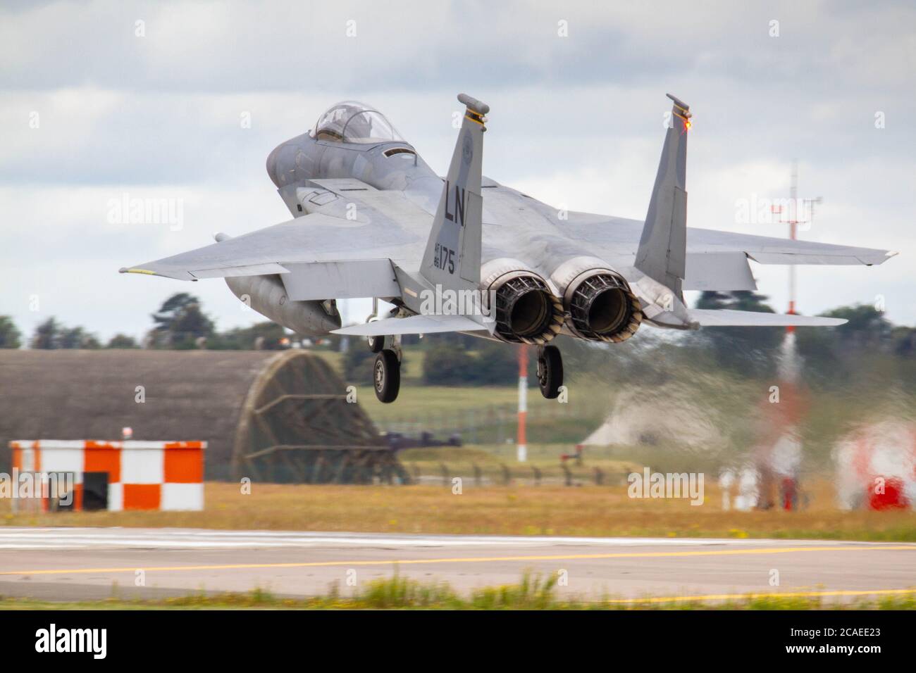 F-15C Eagle Taking off Stock Photo - Alamy