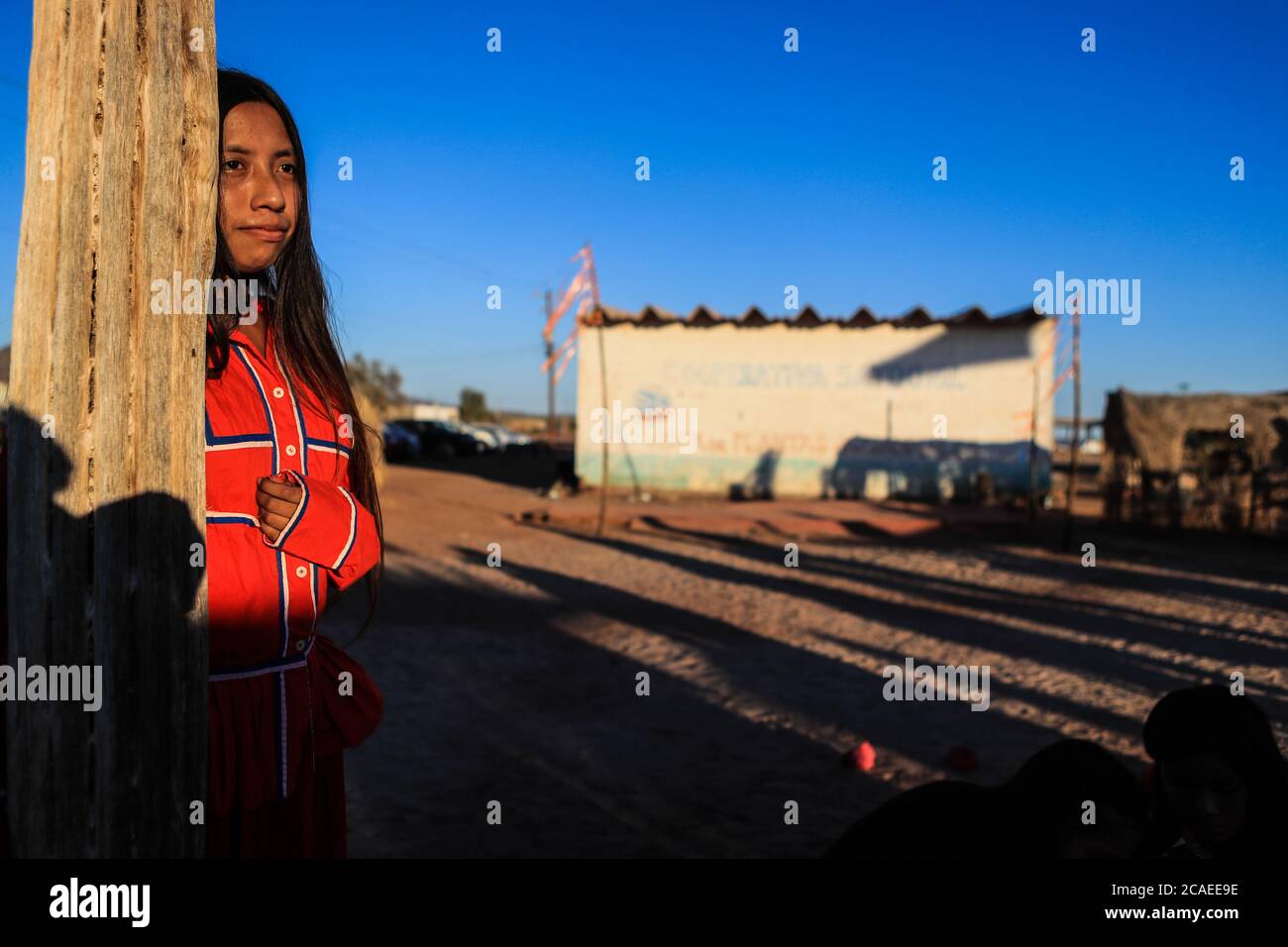 Seri women with face paint, during the celebration of the Seri New Year ...