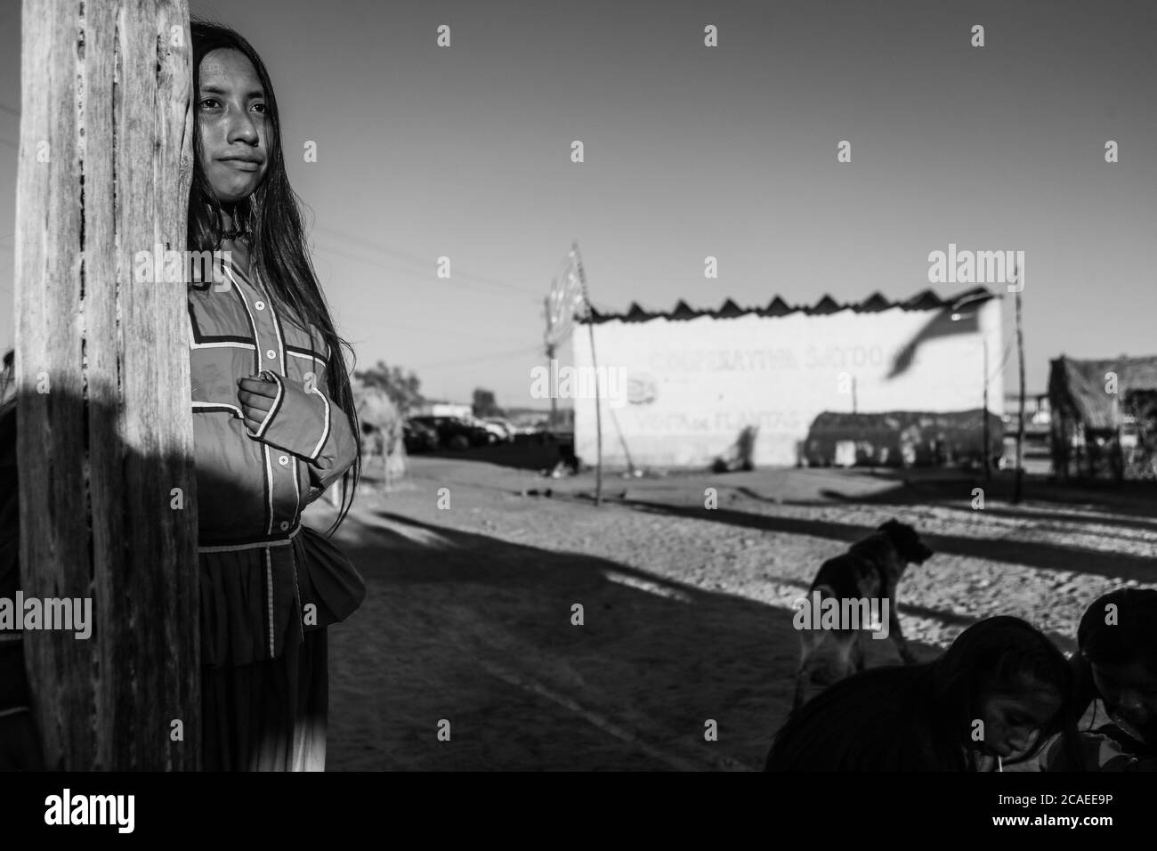 Celebration of the new year Seri in the indigenous community Punta ...