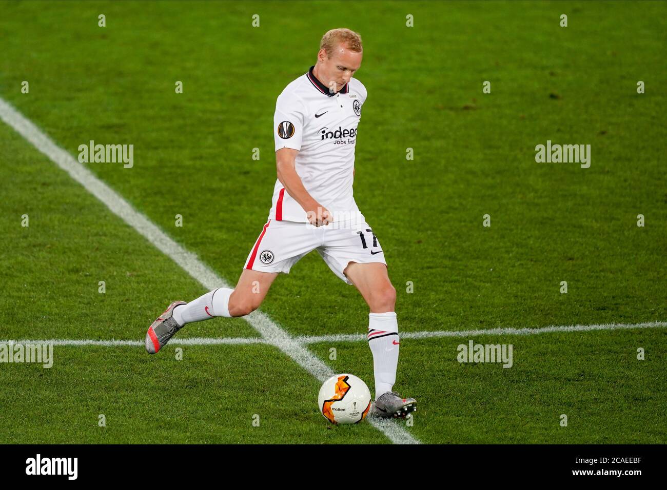 Basel, Switzerland. 06th Aug, 2020. Sebastian Rode (#17 Eintracht ...