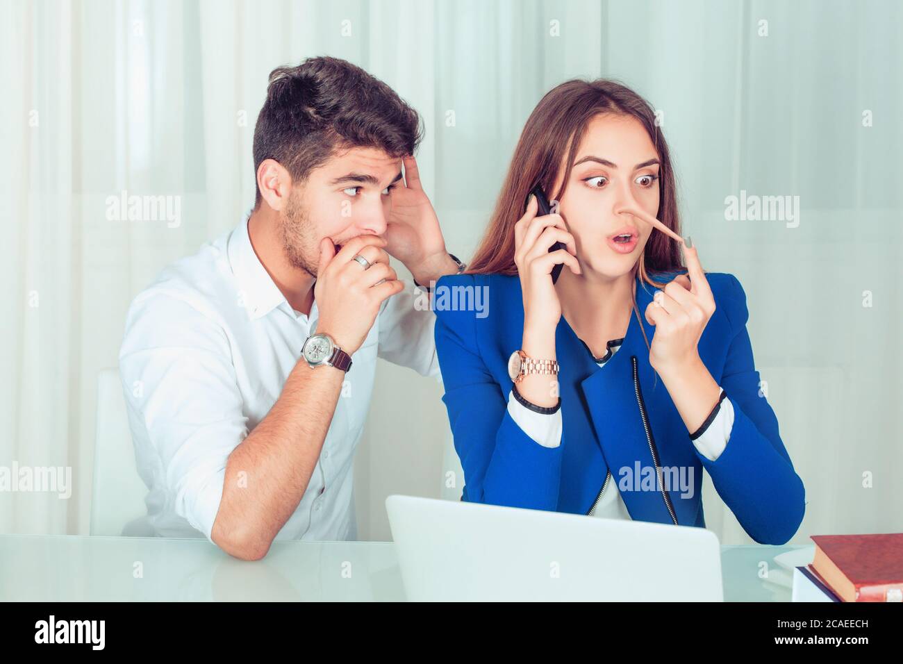 Sneaky Office High Resolution Stock Photography and Images - Alamy
