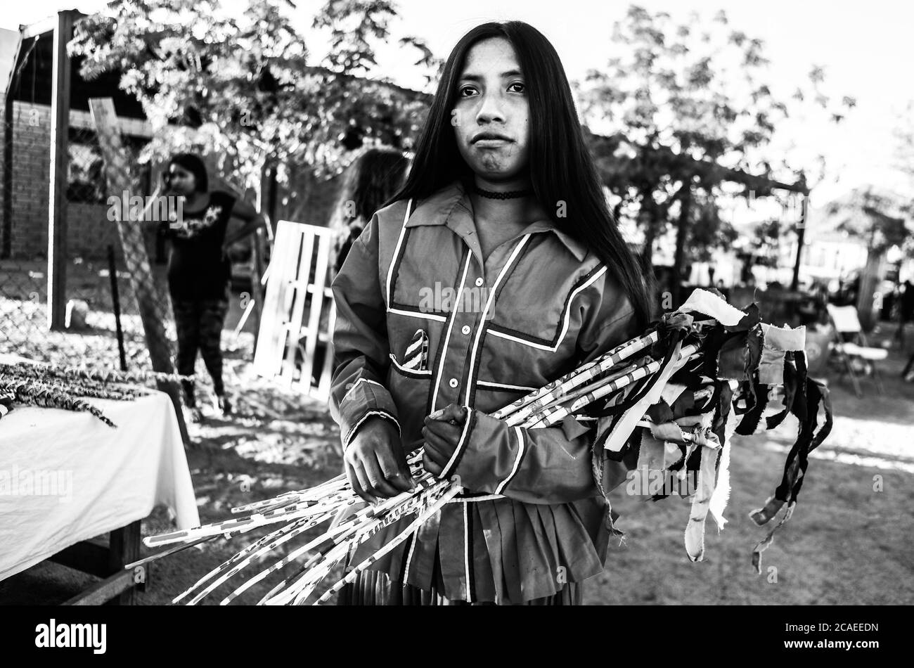 A Seri woman will provide food with firewood during the Seri New Year ...
