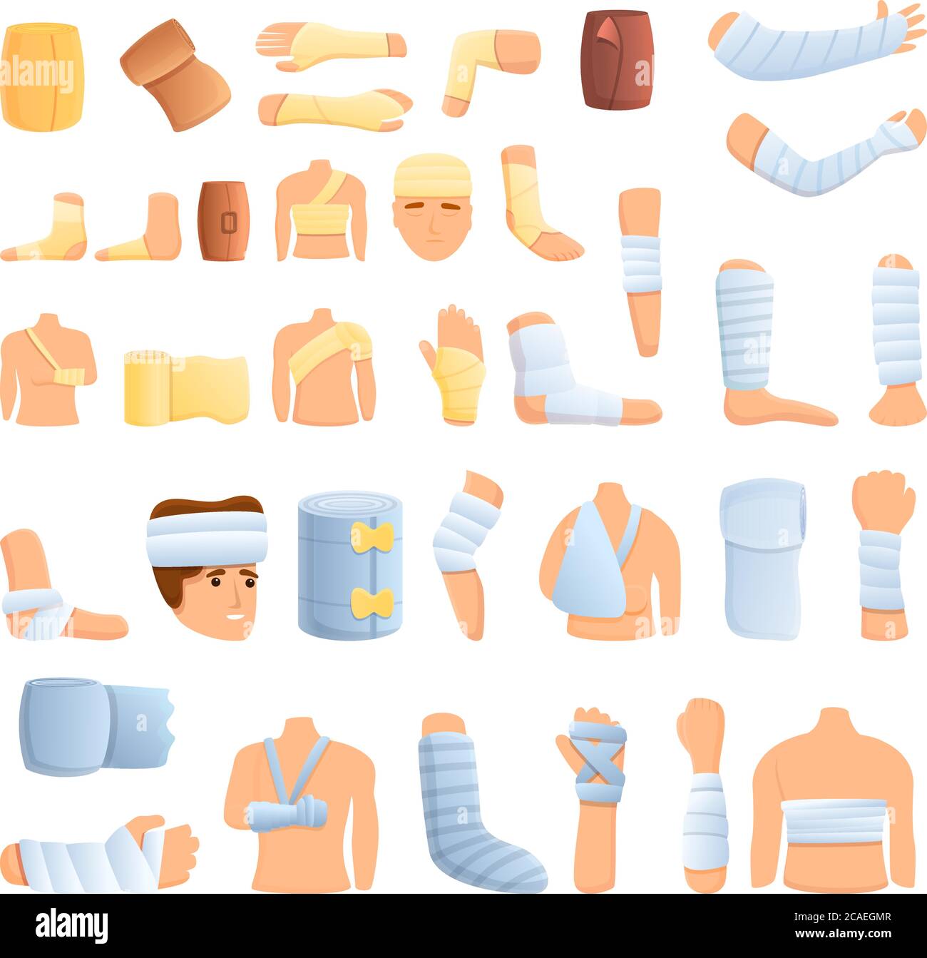 Bandaid cartoon hi-res stock photography and images - Alamy