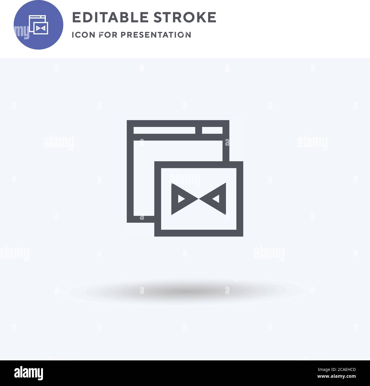 Decrease icon vector, filled flat sign, solid pictogram isolated on ...