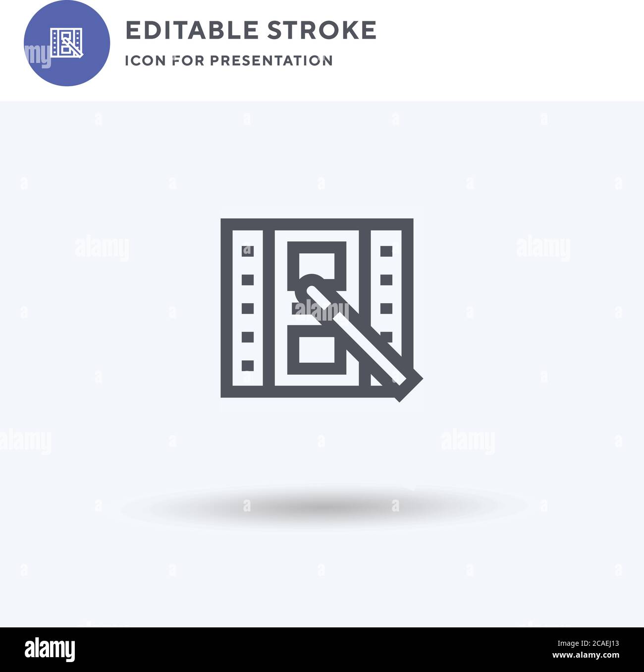 Special Effects icon vector, filled flat sign, solid pictogram isolated ...