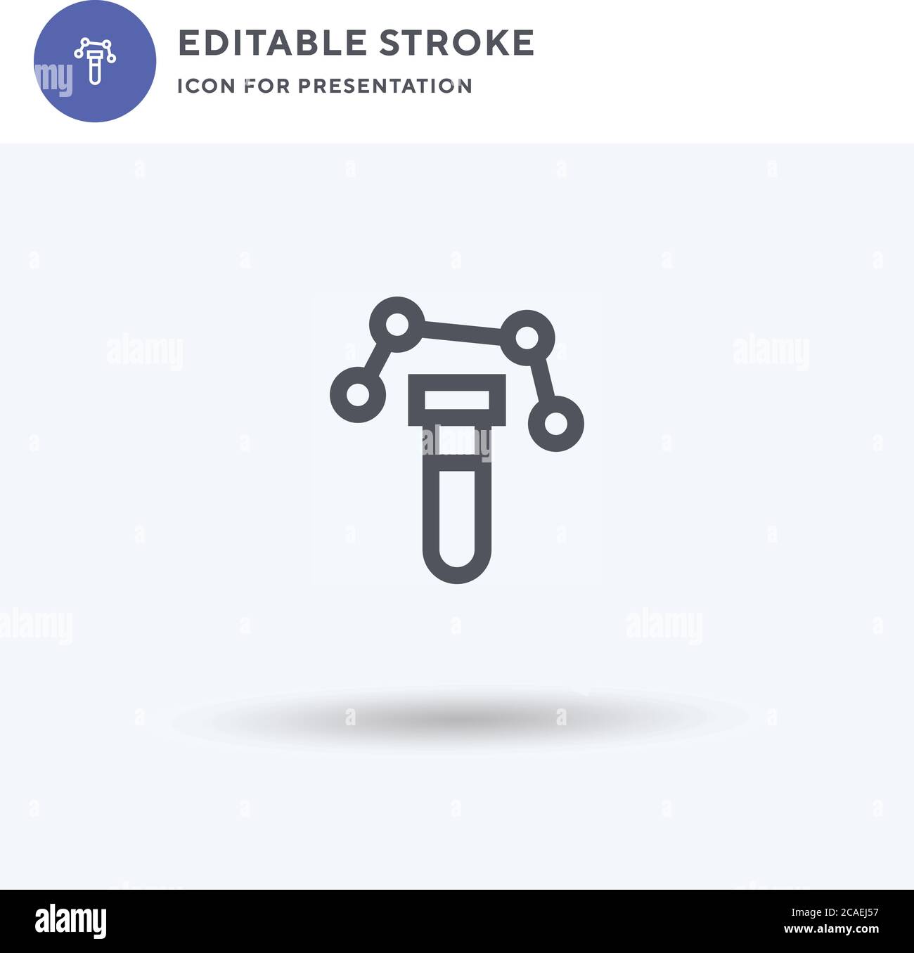 Corrosive icon vector, filled flat sign, solid pictogram isolated on ...