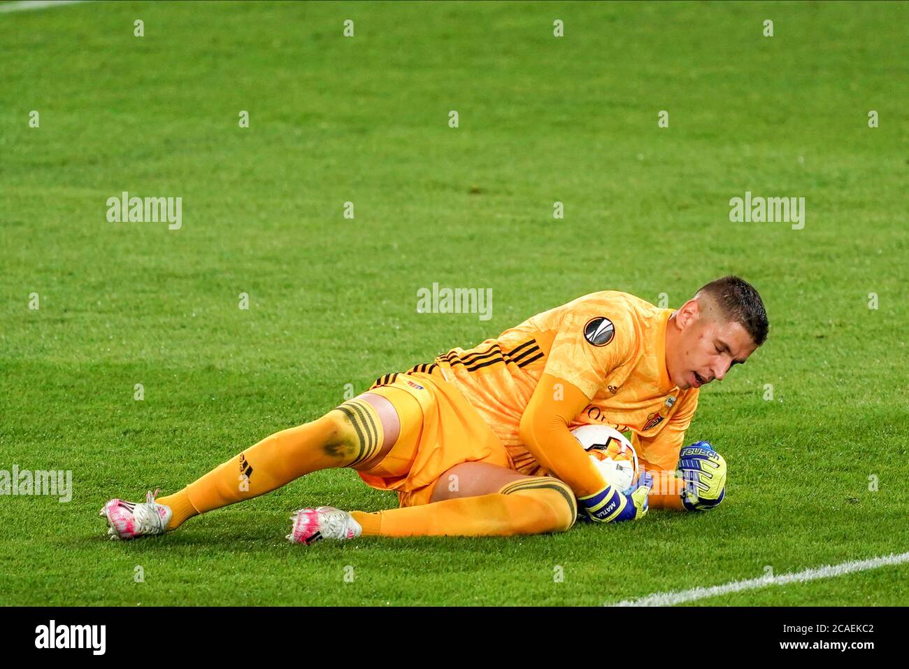 Basel, Switzerland. 06th Aug, 2020. during the Round 16 UEFA Europa ...