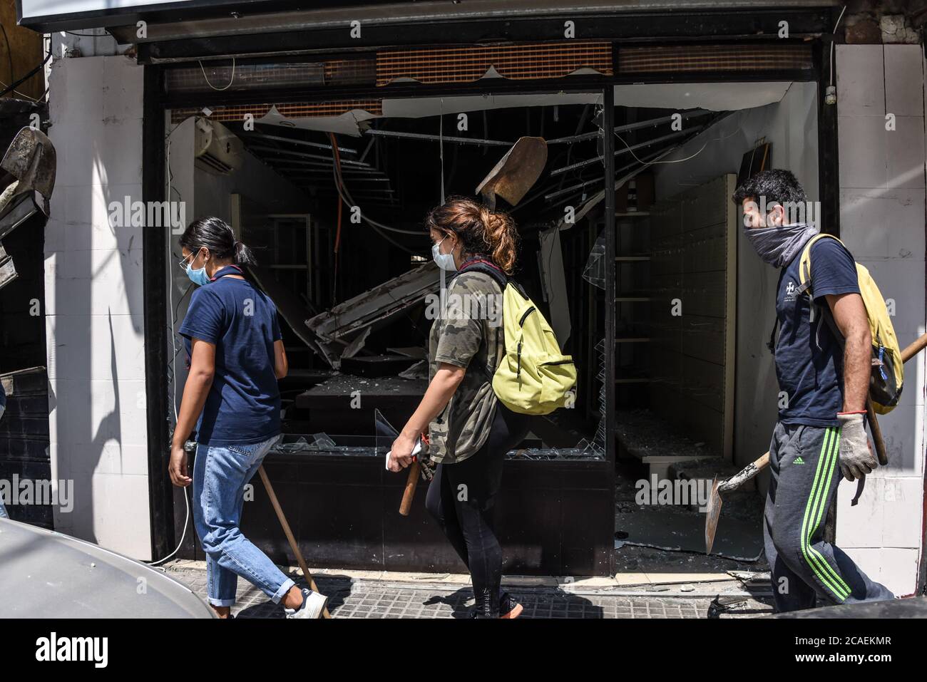 Beirut port to rebuild hi-res stock photography and images - Alamy