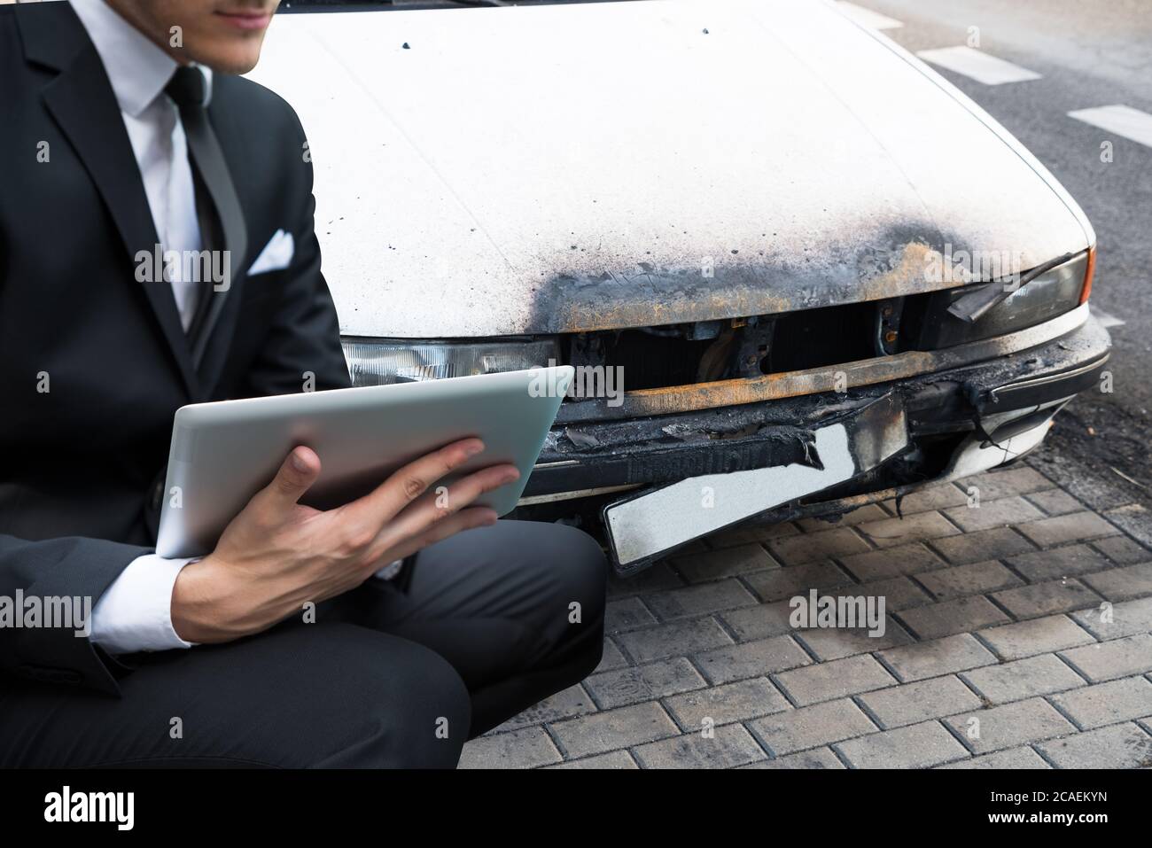 Fire accident investigation hi-res stock photography and images - Alamy